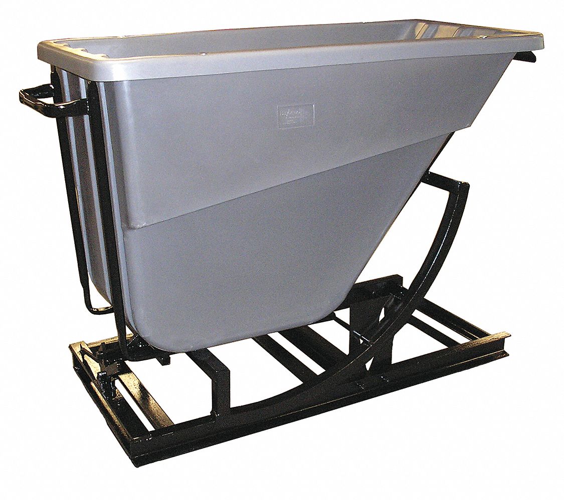 Std Hopper, Plastic, Self Dumping Hopper - 4UCA8|SD-5/8 - Grainger