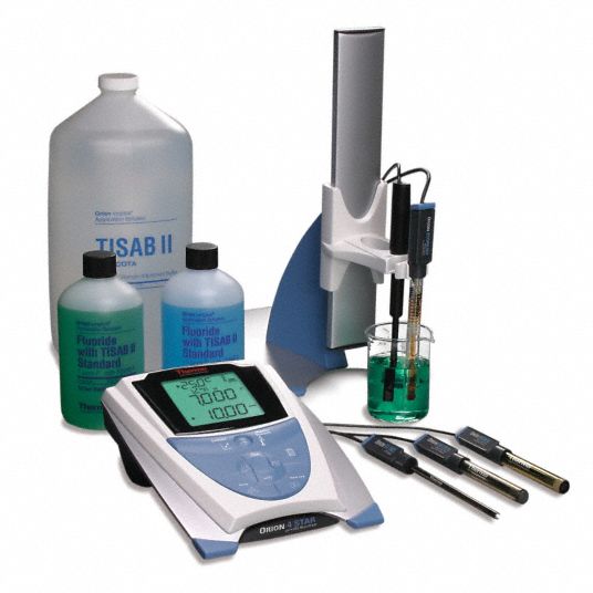 Benchtop Multiparameter Meter Kit, -2 to 19.999 pH Range - Grainger