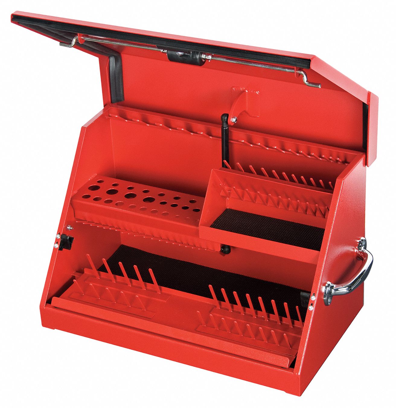 16 gal. Steel, Portable Tool Box, 22 1/2 in Overall Width, 13 in ...