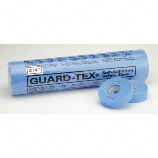 GUARD-TEX, Cotton Gauze, Blue, First Aid Tape - 8DUR1|41408-34 - Grainger
