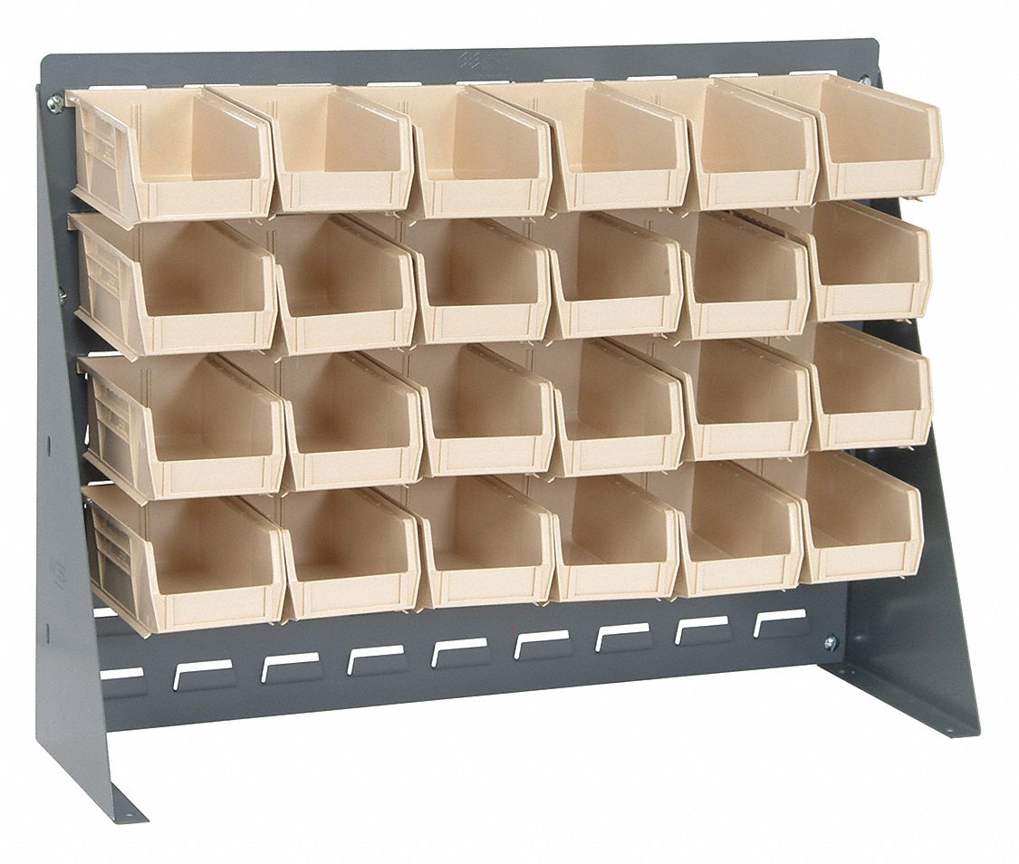 QUANTUM STORAGE SYSTEMS, 21 in x 27 in x 1/4 in, 1 Sides, Louvered ...