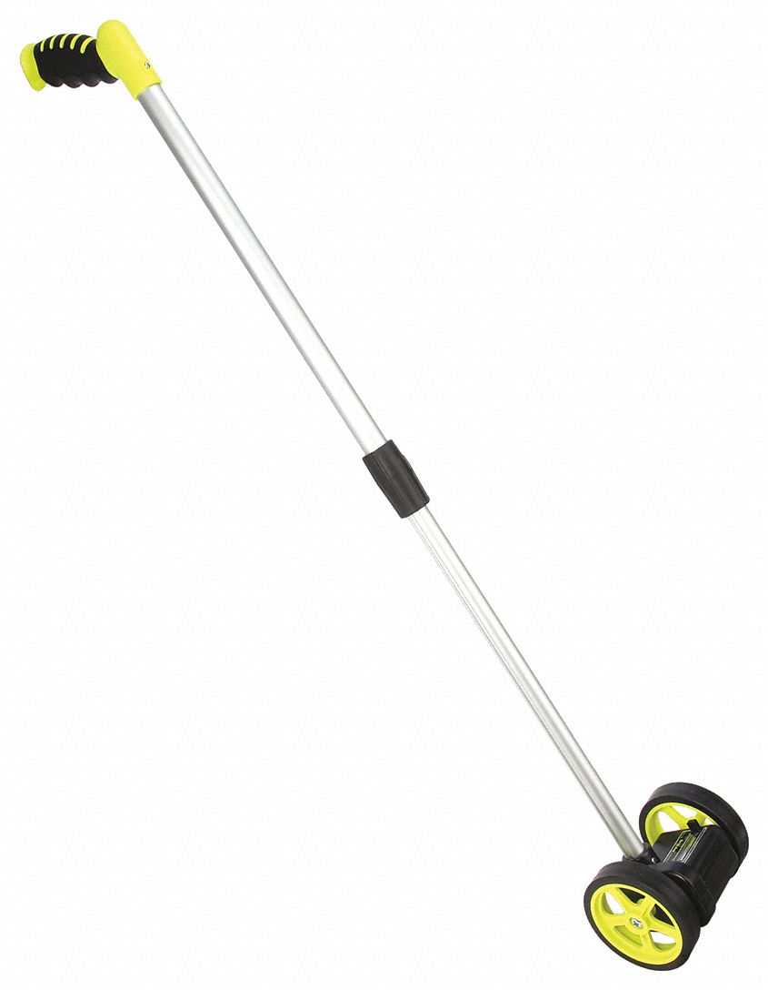 KOMELON, 10,000 ft Range, Fixed Handle Handle, Measuring Wheel - 8DWT3 ...