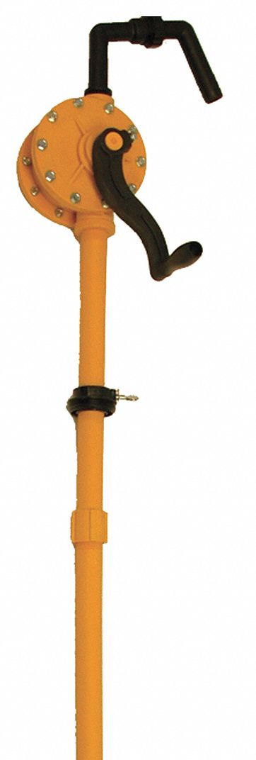 Hand Operated Drum Pump, Rotary - Grainger