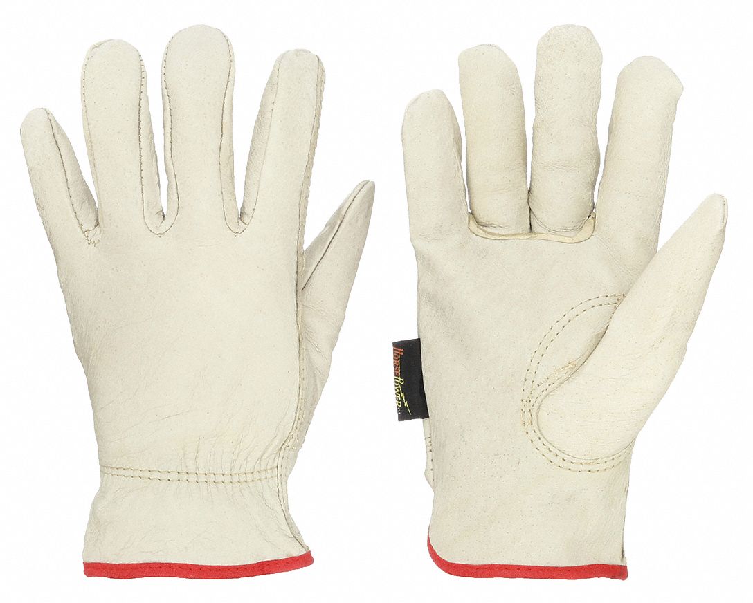Leather Driver's Gloves, 1 PR - Grainger