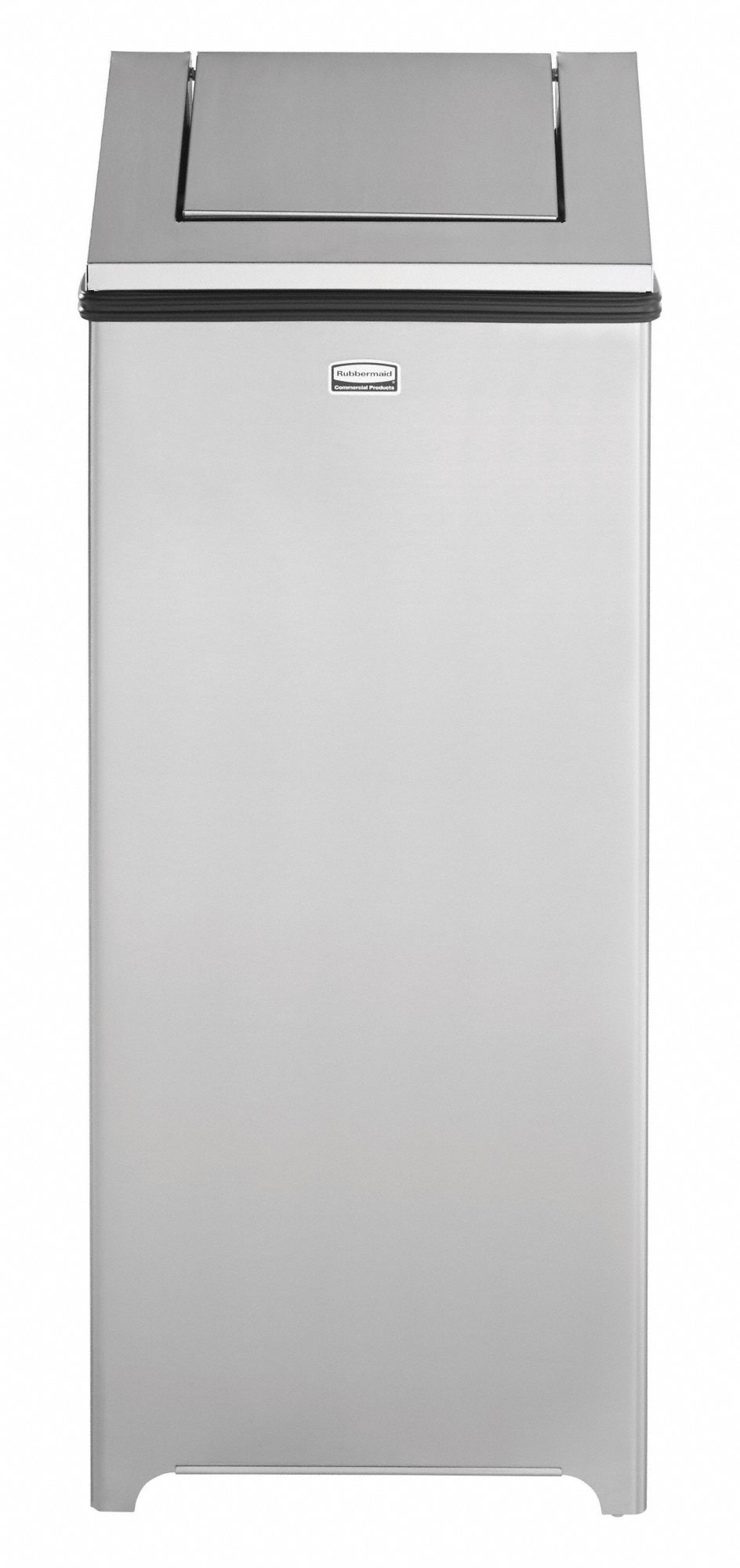 RUBBERMAID COMMERCIAL PRODUCTS Fire-Resistant Trash Can, 24 gal ...