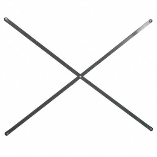 EDSAL, 48 in, 20 ga, Cross Brace - 8ECJ7|48BBN - Grainger