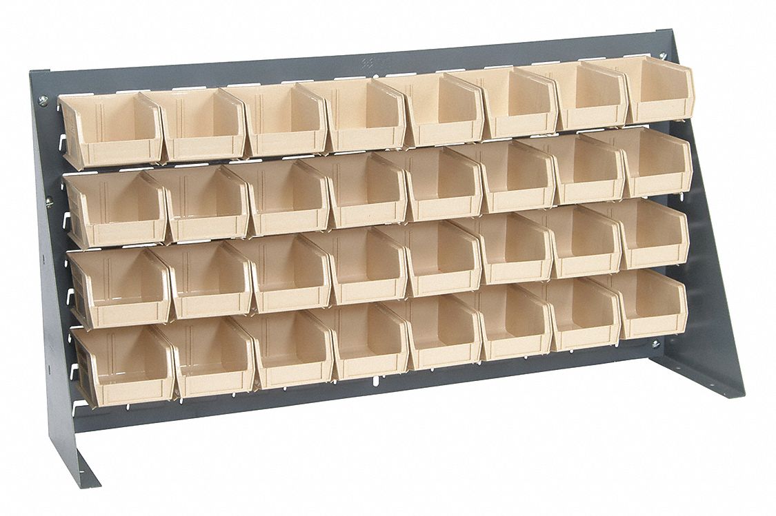 QUANTUM STORAGE SYSTEMS, 20 in x 36 in x 1/4 in, 1 Sides, Louvered ...