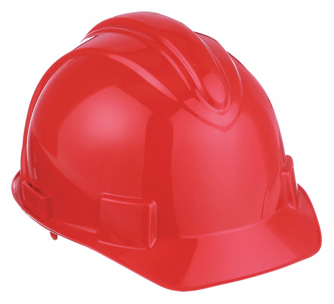 JACKSON SAFETY, Red, No Graphics, Hard Hat - 8EUK6|20394 - Grainger