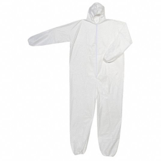 6XL, KeyGuard®, Hooded Disposable Coveralls - 9AKN8|CVL-KG-B 6X - Grainger