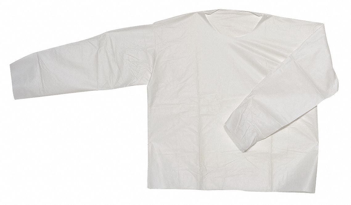 KeyGuard®, Open Cuff, Disposable Collared Shirt - 8FA06|SHIRT-KG-LS-SM ...