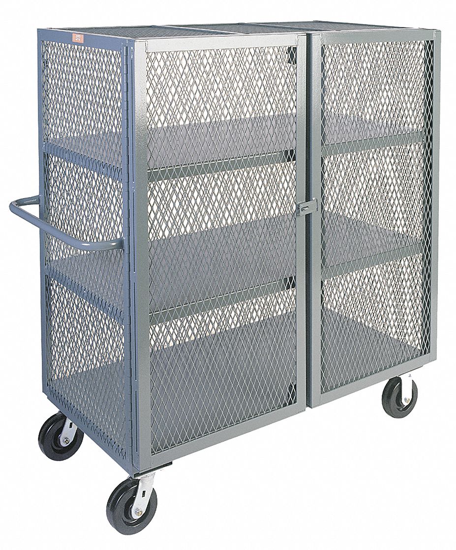 JAMCO, 3,000 lb Load Capacity, 48 inx36 in, Dual-Latch Welded Mesh ...
