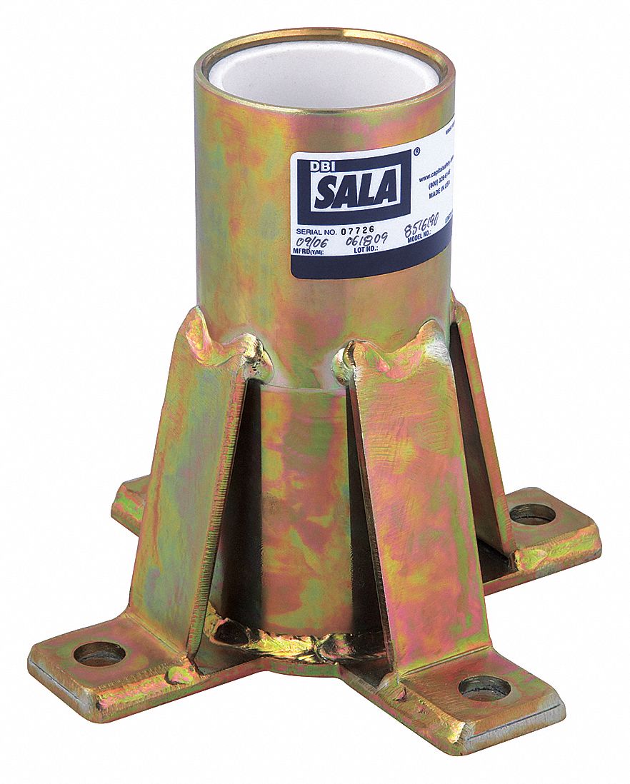3M DBI-SALA Confined Space Hoist Floor Mount Sleeve: Floor Mount Base ... 3M DBI-SALA Confined Space Hoist Floor Mount Sleeve: Floor Mount Base ...