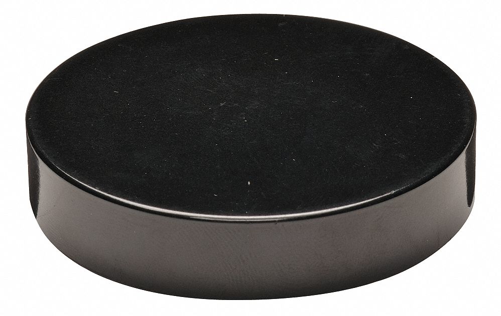 33 mm Dia, Black, Cap - 8FRF5|75201G-33400 - Grainger