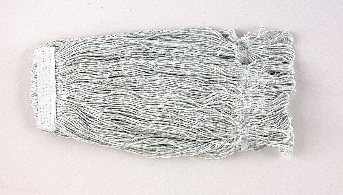 Quick Change PET String Wet Mop Head, Green - Grainger