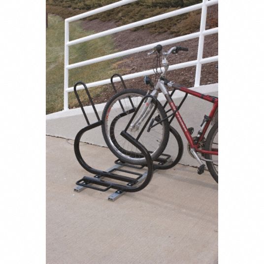 Bike Rack Sentry,4 Bikes - Grainger