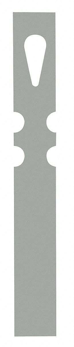GRAINGER APPROVED KTAGGR Blank Tag,Paper,7 1/2in H,1in W,PK1000 8GJP1 ...