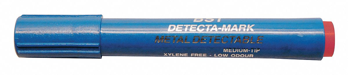 DETECTAPRO, Capped, Bullet, Dry Erase Marker - 8GKM8|DEPENRD - Grainger