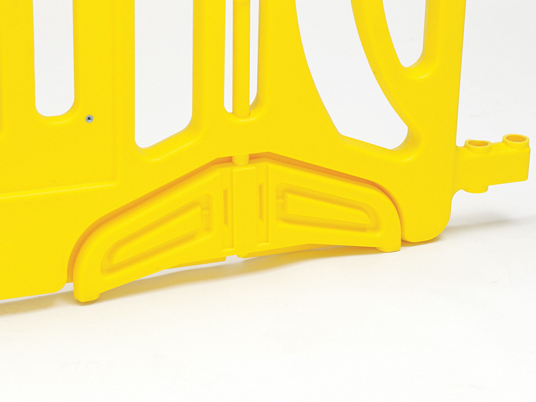 Crowd Control Barricade,96" L,Yellow - Grainger