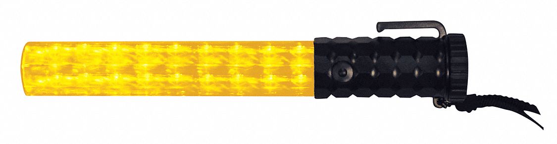 EMI, LED Traffic Baton, 72 hr Max Run Time - Steady Light, LED Safety ...