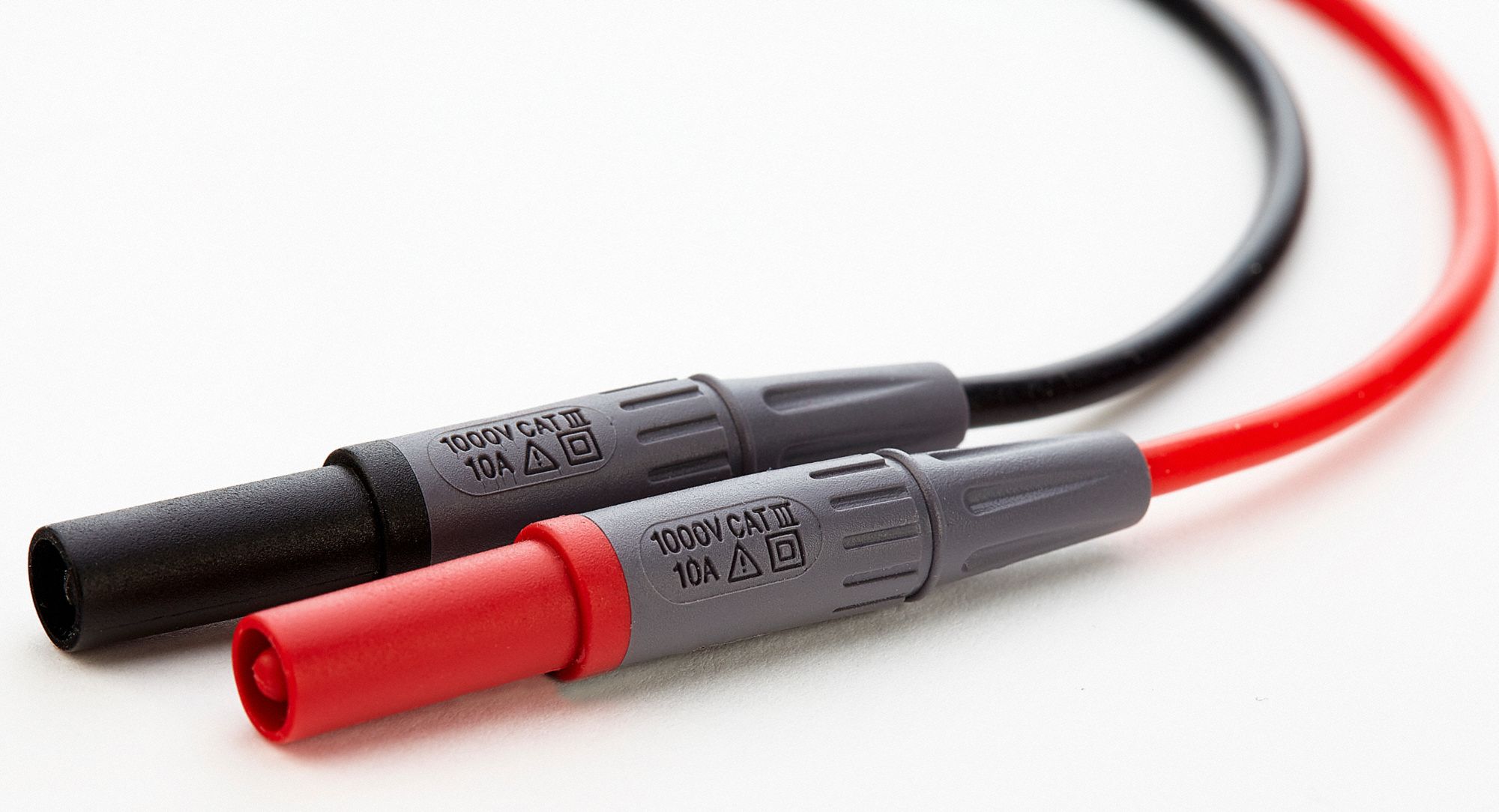 EXTECH 3 ft 4 in Modular Test Lead Kit, CAT III 1000V Instrument Safety ...