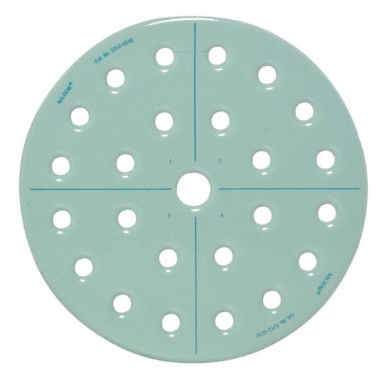 Desiccator Plate,Ceramic,15.5 In,Green - Grainger