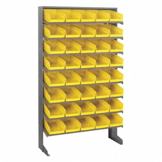 QUANTUM STORAGE SYSTEMS, 36 in x 12 in x 60 in, 1 Sided, Pick Rack ...