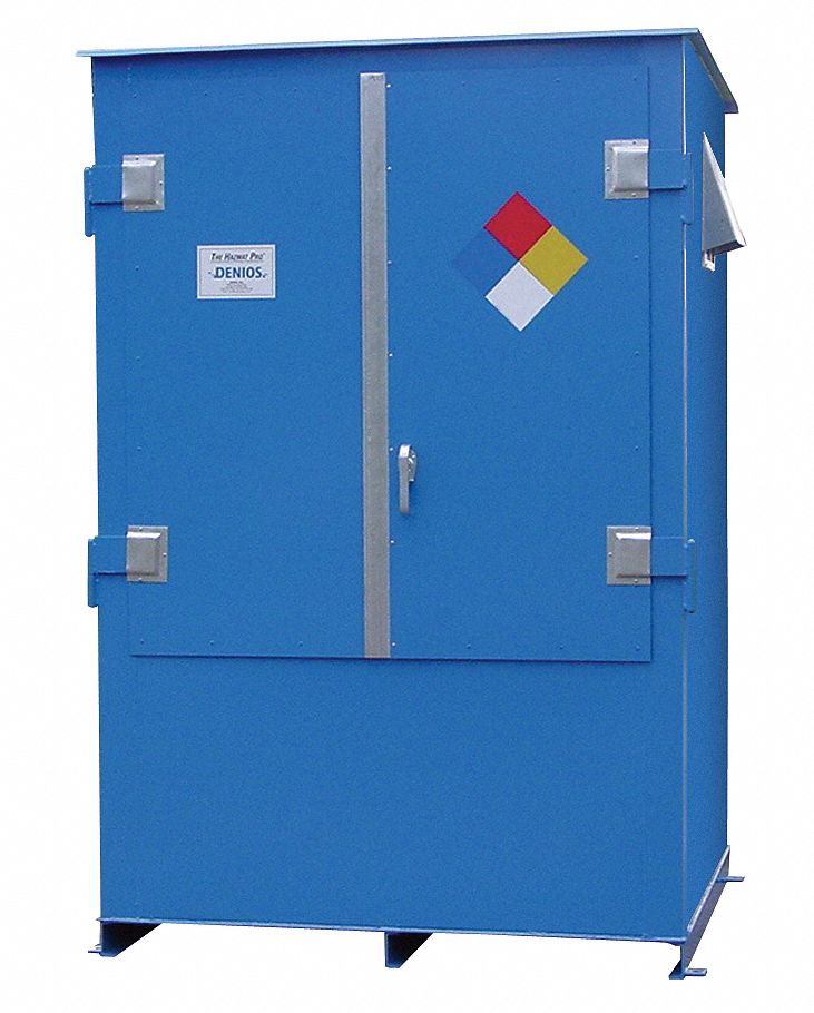 IBC Totes, Vertical, Hazmat Safety Locker - 8NJT8|K17-3583 - Grainger