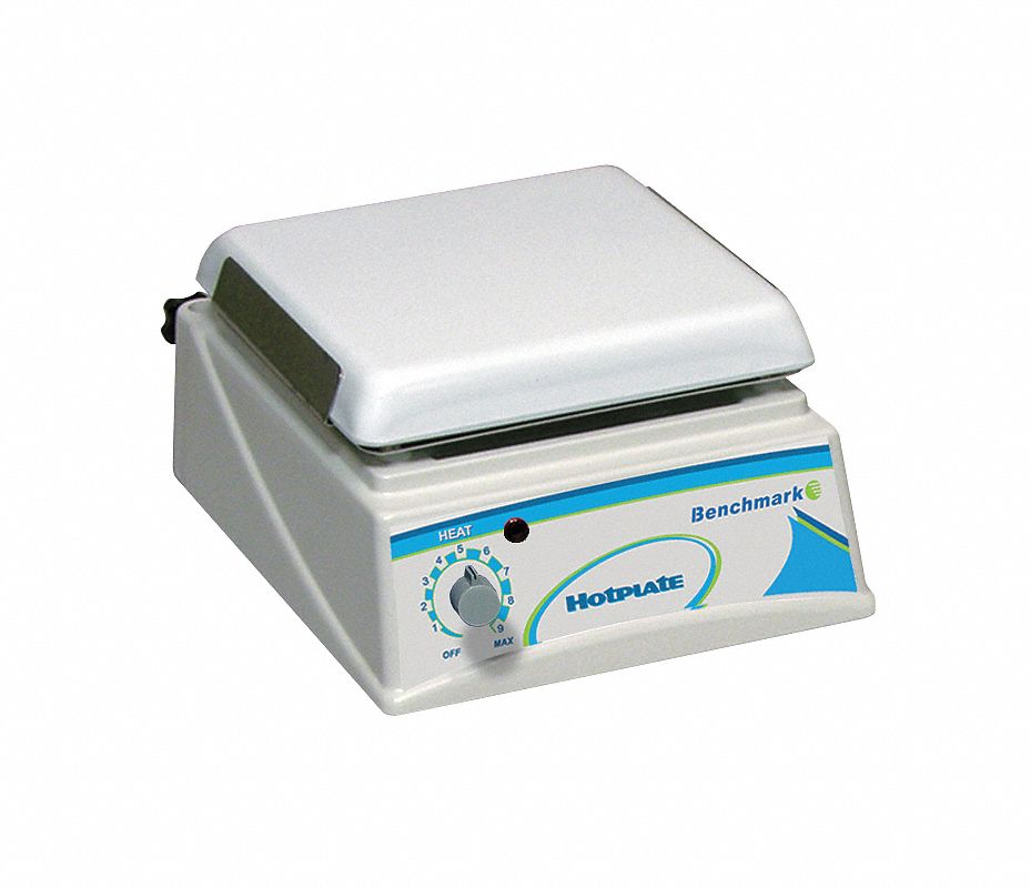 BENCHMARK SCIENTIFIC Placa Calentadora,4 a 65 deg.,7.1"x7.1" - 8PA14 ...