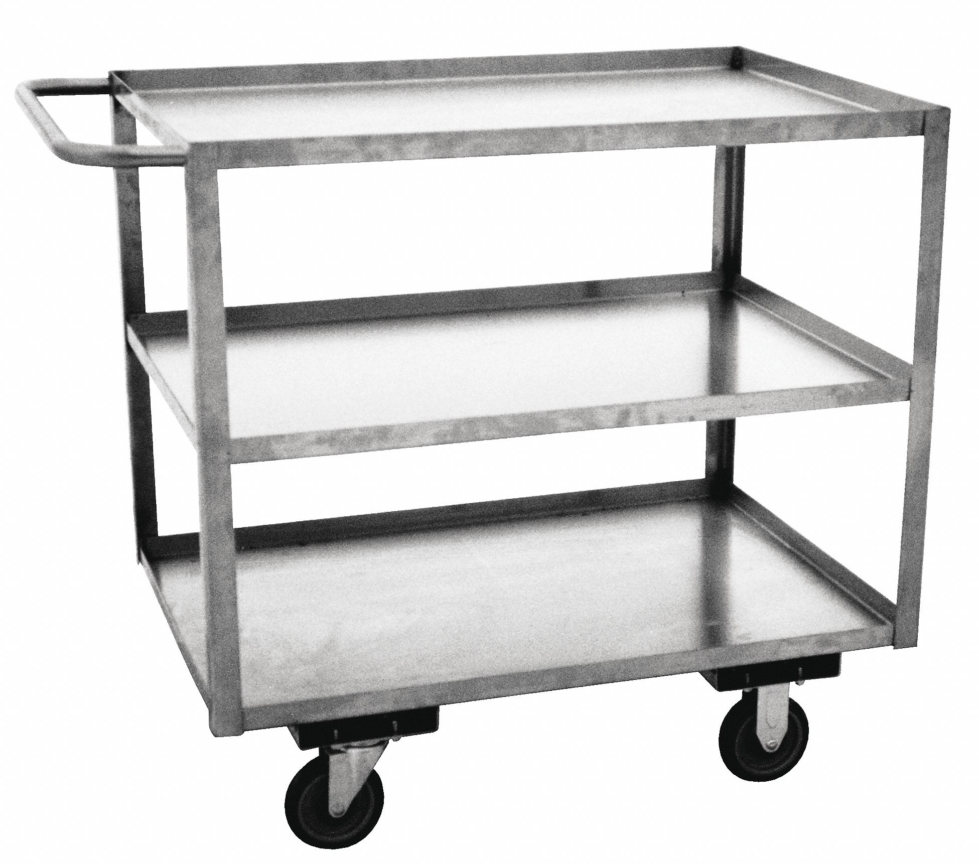 JAMCO, 1,200 lb Load Capacity, 3 Shelves, Corrosion-Resistant Utility ...