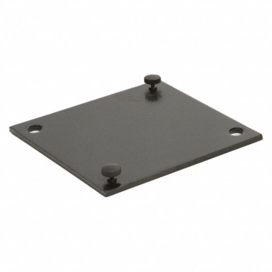 3 3/4 in Overall Ht, Black, Weighted Base - 8PF80|1731BASE - Grainger