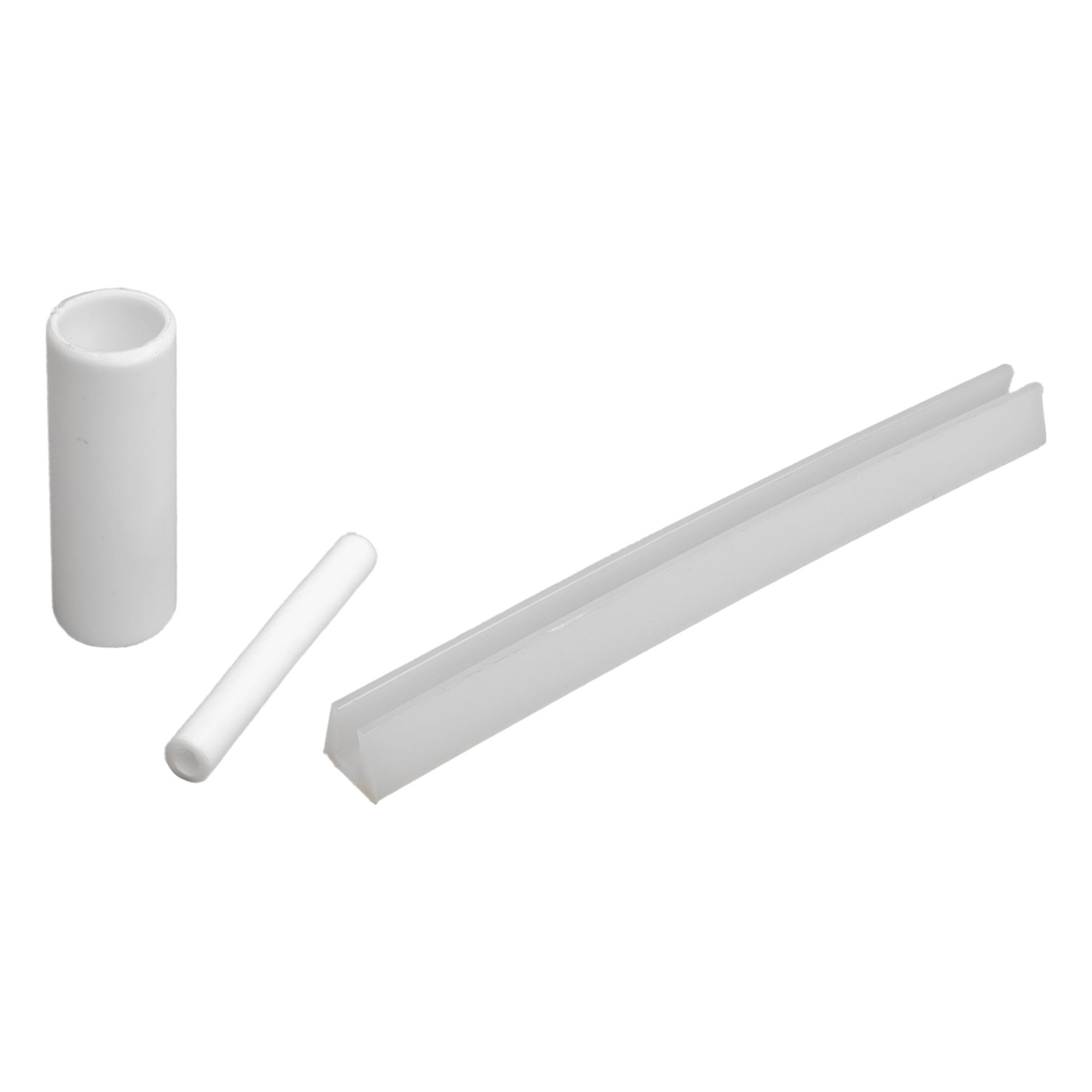 BLACKBURN SAMPLING INC, Polyproplyene/PTF, 7 in Overall Lg, Coupler Set ...