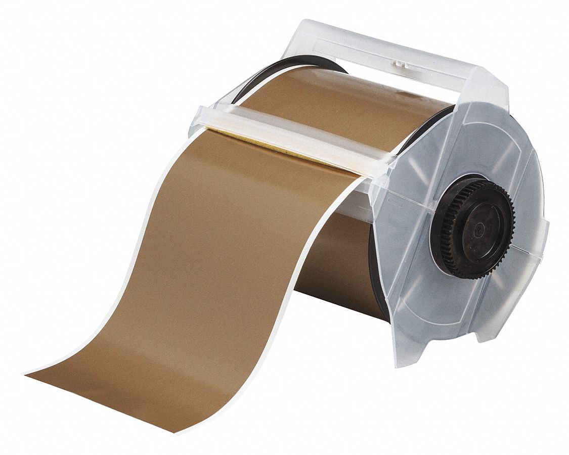 4 in x 100 ft, Vinyl, Continuous Label Roll - 8RJT9|113139 - Grainger
