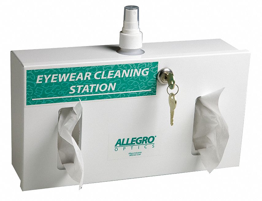 ALLEGRO Lens Cleaning Station, Non-Silicone - 8RLF2|0360-06 - Grainger