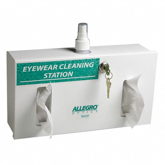 ALLEGRO Lens Cleaning Station, Non-Silicone - 8RLF2|0360-06 - Grainger