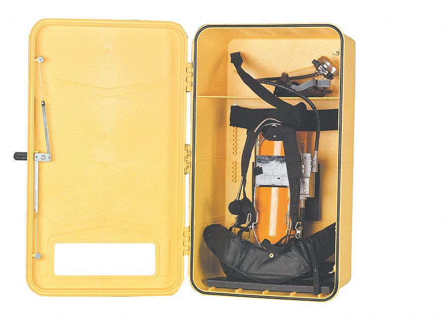 ENCON SCBA Wall Case - 8RLJ5|WC11Y10B - Grainger