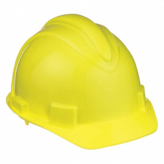 JACKSON SAFETY, High-Visibility Green, No Graphics, Hard Hat - 8RMN4 ...