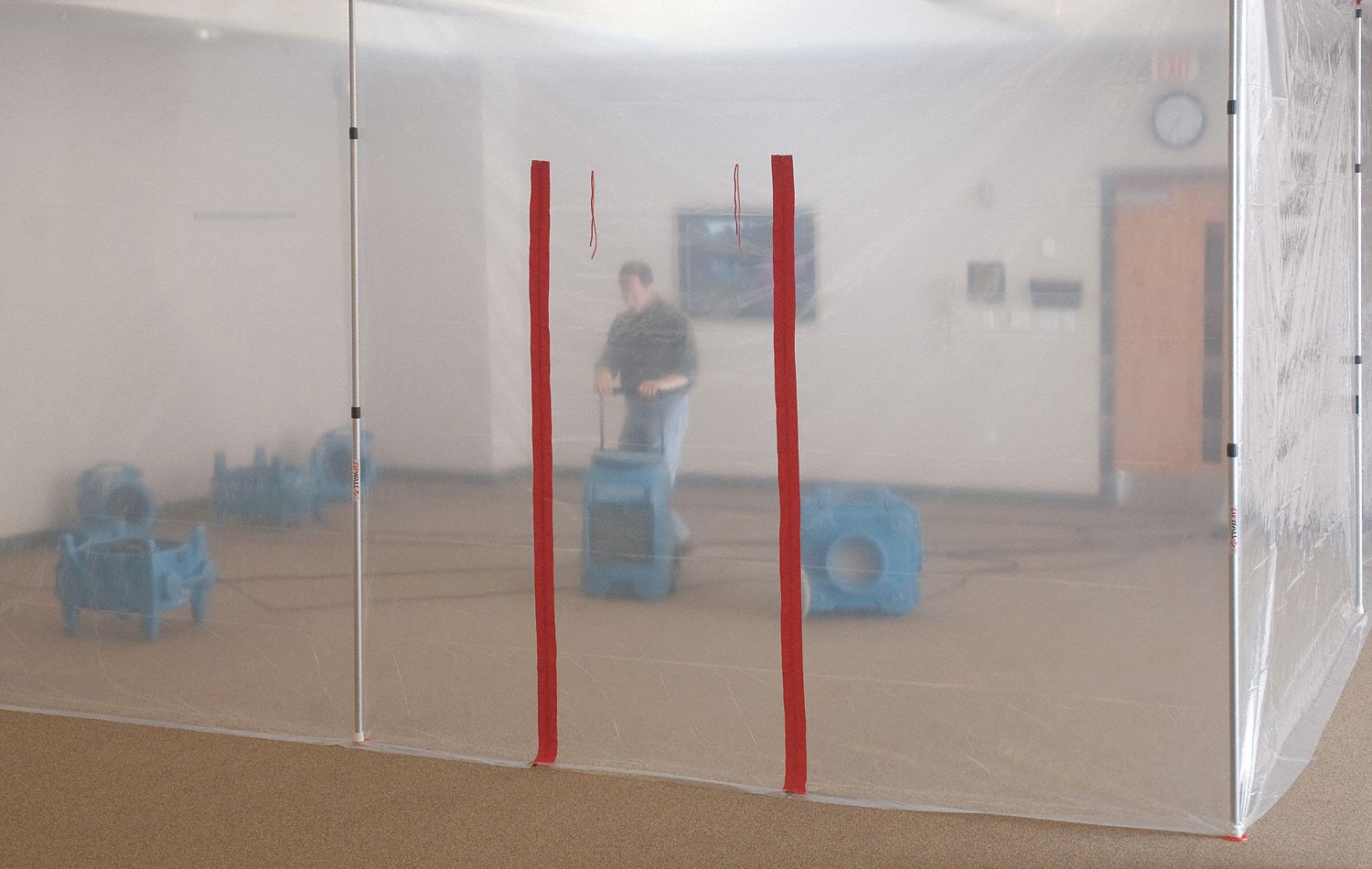 ZIPWALL Dust Barrier System, With Case - 8TUH9|4PL - Grainger