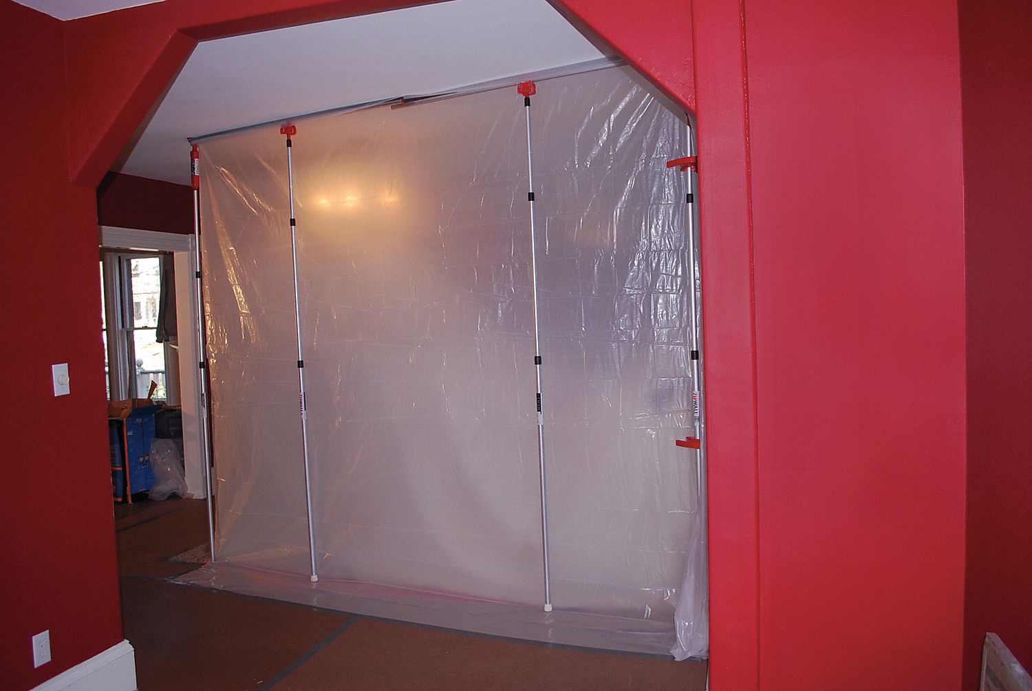 ZIPWALL Dust Barrier System, With Case - 8TUH9|4PL - Grainger