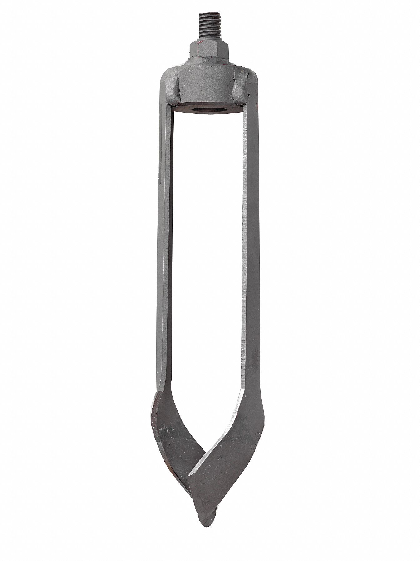 AMS, Carbon Steel, 5/8 in Connection Size, Open-Face Auger Head - 8TV67 ...