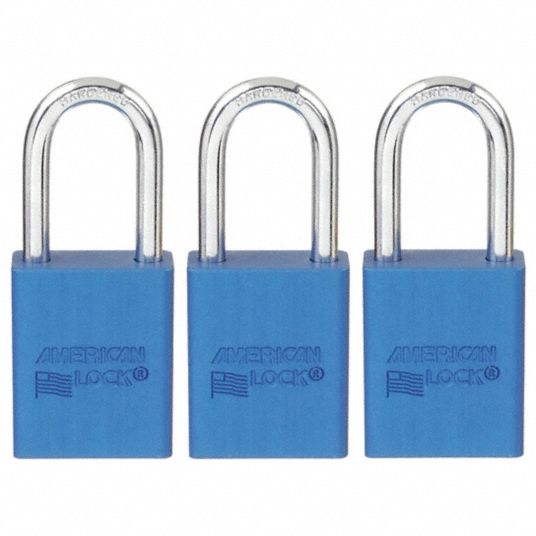 AMERICAN LOCK, Keyed Alike, Aluminum, Lockout Padlock - 8UK90 ...