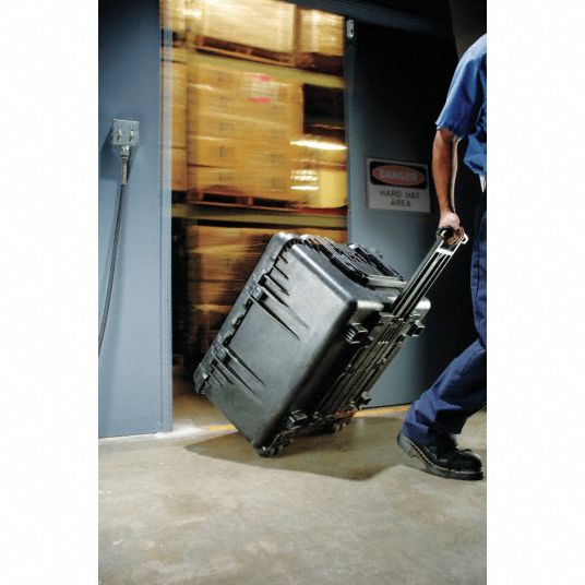 Black Transport Case, Mfr. Series 1640 - Grainger