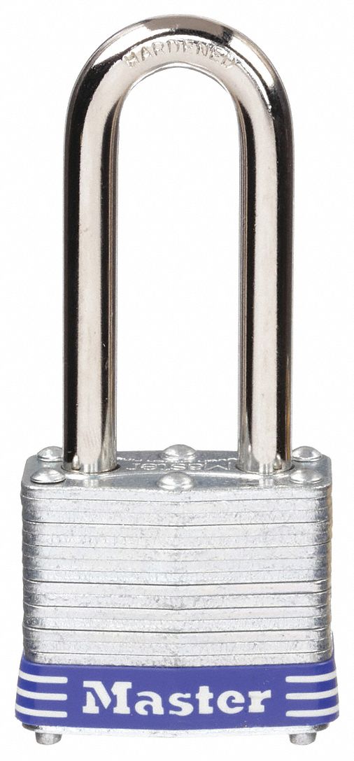 MASTER LOCK, Keyed Alike, Steel, Lockout Padlock - 8UT32|3KALHBLU-0354 ...