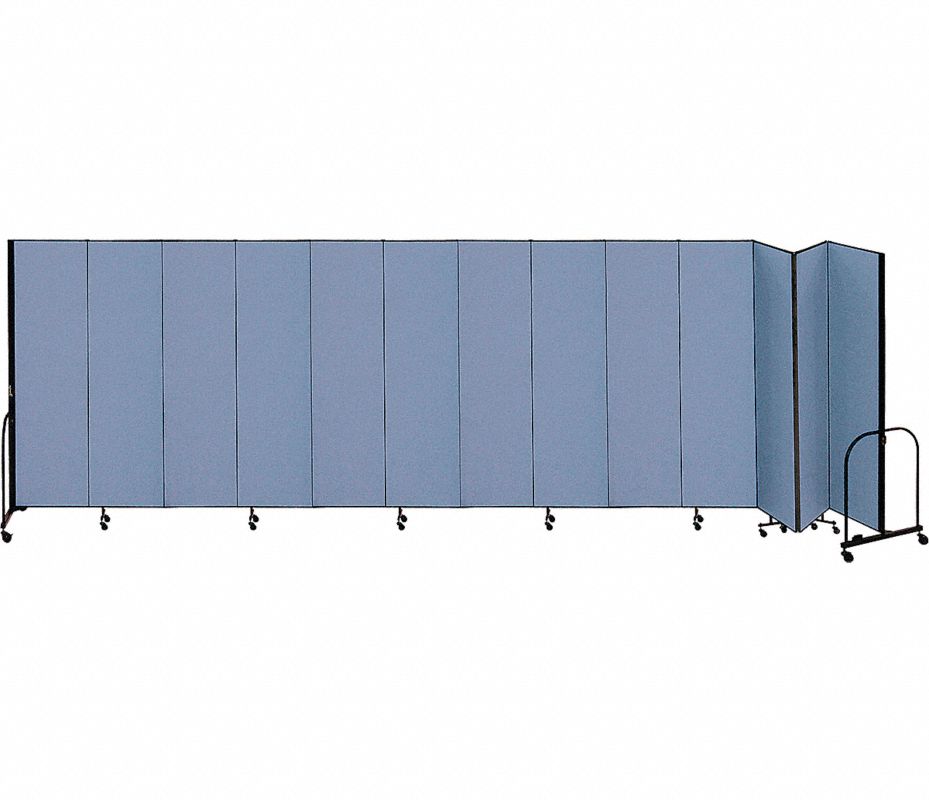 SCREENFLEX Divisor de Cuartos Portátil,Azul - 9FJJ6 | CFSL6013-DB ...