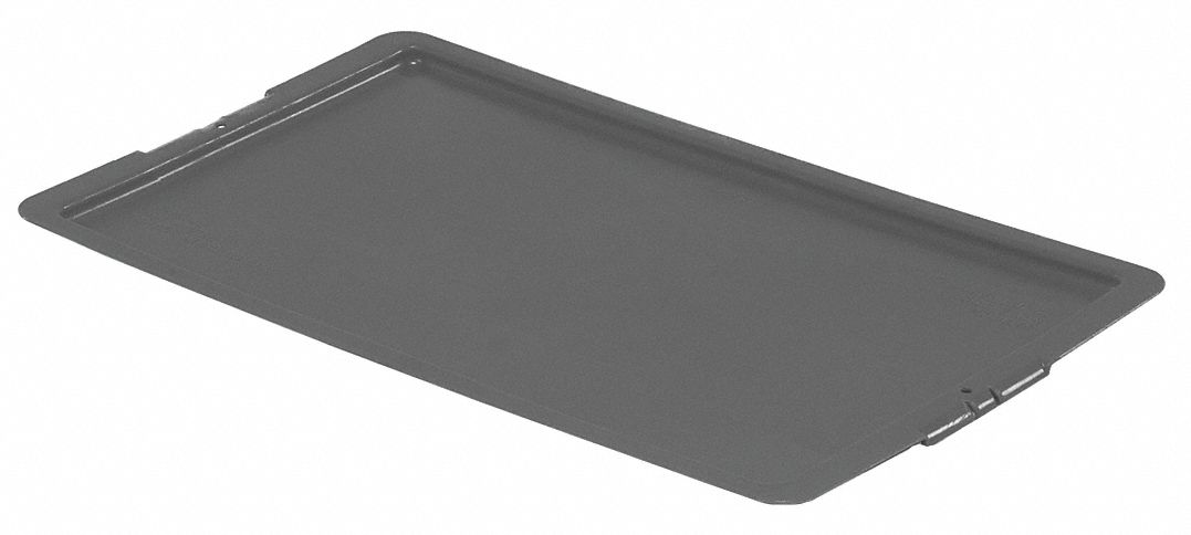 ORBIS Lid: 24 in x 22 3/8 in, Gray - 8UYJ4|RCSO2422-1 GREY - Grainger