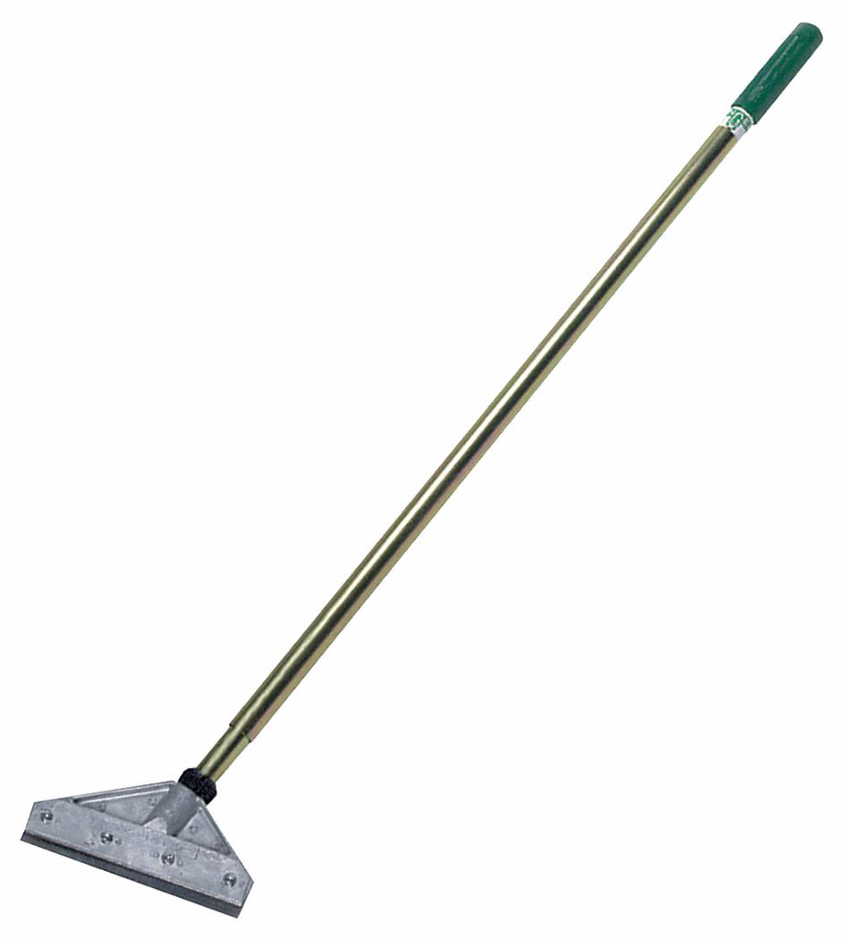 Scraper with 8 in Carbon Steel Blade, Silver - Grainger