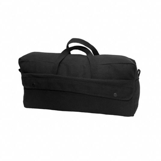 TEXSPORT, 19 in W x 6 in D x 9 in H, Black, Tool Bag - 8VT83|11821 ...