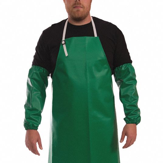 18 in Overall Lg, Welded Seam, Chemical Resistant Sleeves - 8VTA2 ...