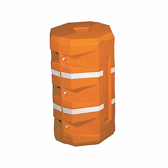 Round, 42 in Overall Ht, Column Protector - 8VTN4|CP-9R - Grainger