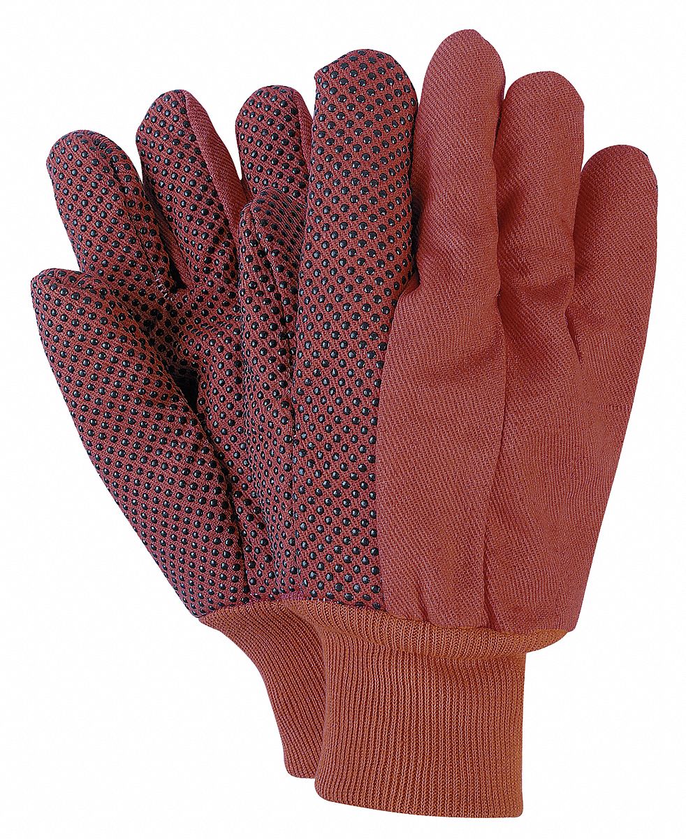 Canvas Gloves, PK 12 - Grainger