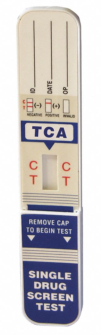 Single Drug Test Card, Detects Drugs and Metabolites; PK25 - Grainger